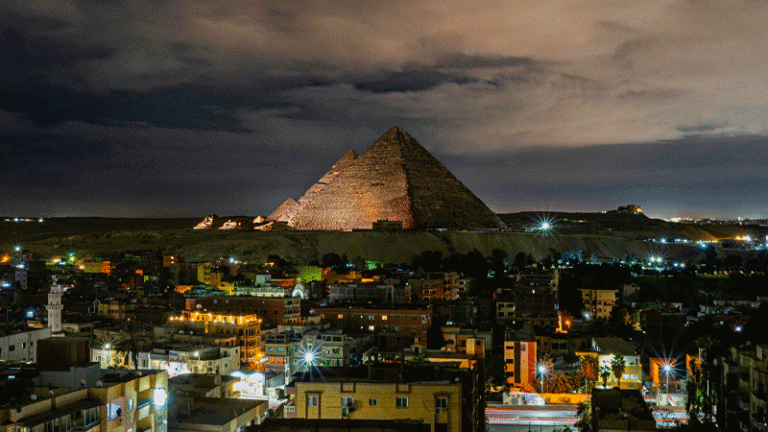 Discover Pyramids of Giza at Night in 2025